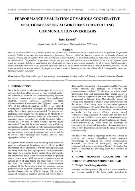 Performance Evaluation Of Various Cooperative Spectrum Sensing