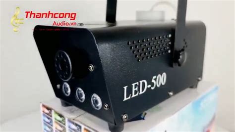 M Y T O Kh I W S N Kh U V Tr Ng Karaoke Gia Nh M Y Phun Kh I C N Led H Ng T T