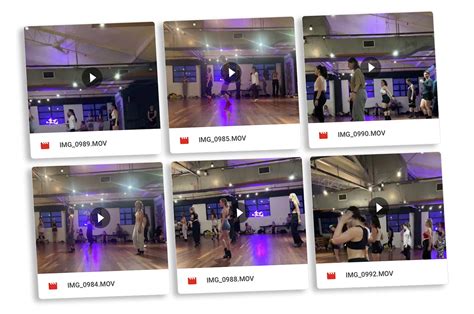 Class Footage V Hub Dance