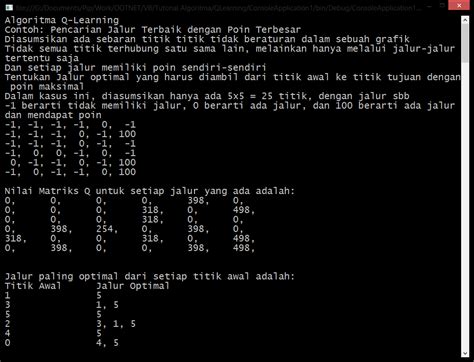 Algoritma Q Learning Pip Tools