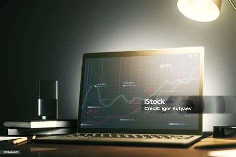 창의적인 통계 데이터 홀로그램 통계 및 분석 개념이 있는 최신 컴퓨터 화면 3d 렌더링 0명에 대한 스톡 사진 및 기타 이미지 0명 3차원 형태 개념 Istock