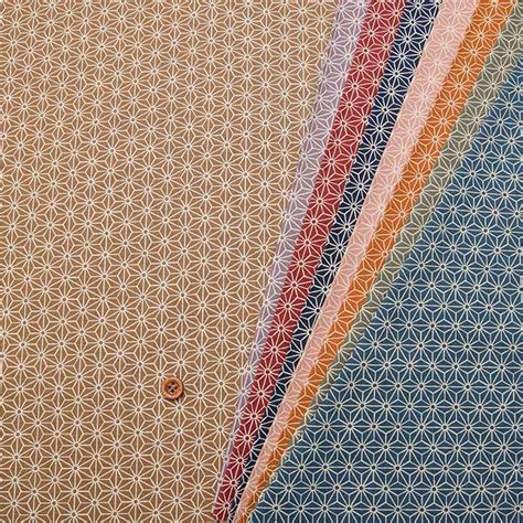 면 좌석 일본 패턴 프린트 직물 Seigaiha 블루 바다 파도 패턴 Nomura Tailor