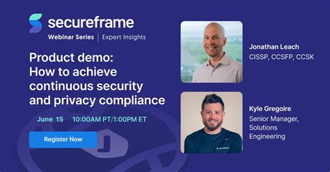 jonathan leach vciso cissp ccsfp ccsk on linkedin at secureframe