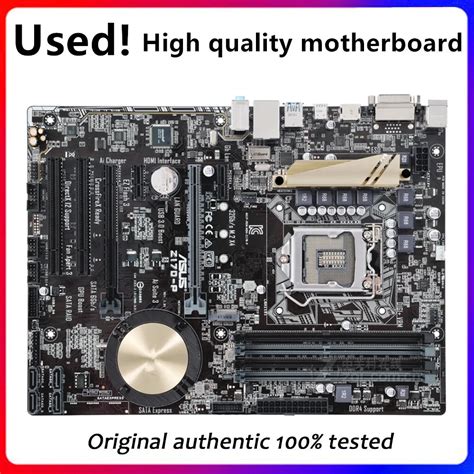 Z170P-Z170A-Z170-PRO-For-Asus-Z170-P-Original-Used-Desktop-DDR4 ...