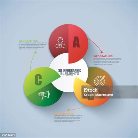 프레 젠 테이 션 비즈니스 3d 인포 그래픽 벡터 0명에 대한 스톡 벡터 아트 및 기타 이미지 0명 3가지 개체 개념