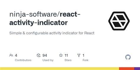 Github Ninja Software React Activity Indicator Simple And Configurable Activity Indicator For React