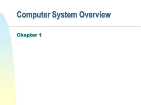 Ppt Overview Of Computer Systems And Operating System Principles Powerpoint Presentation Id