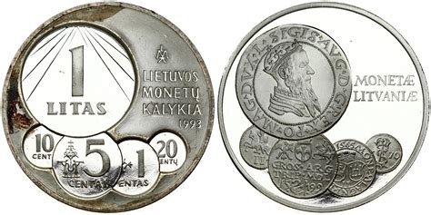 Lithuania Medal 1993 Of The Lithuanian Mint Obverse Lithuanian Mint
