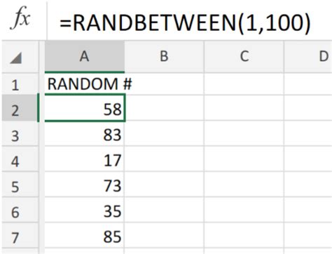 Excel Formula Random Number Between Two Numbers Excelchat