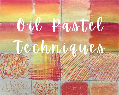 16 Essential Oil Pastel Techniques