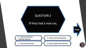 Conditional Sentences Quiz Review By Power To The Point TPT