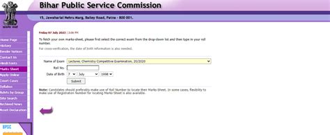 BPSC Recruitment Online Registration Syllabus Exam Date