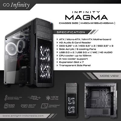 Casing Pc Gaming Terbaik Desain Keren Transparan Harga Murah