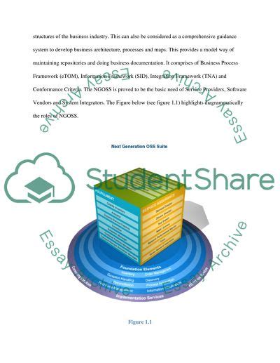 TM Forum Framework Overview Literature Review Example Topics And Well Written Essays 1250 Words