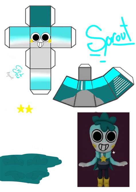 Sprout Star Time Papercraft