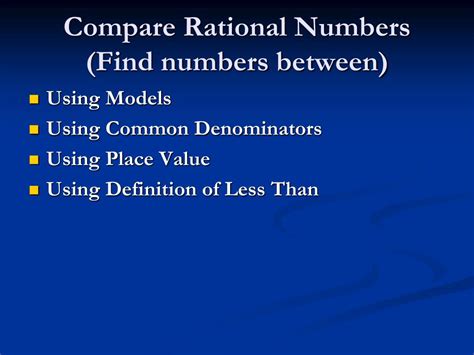 Ppt Denseness Of Rational Numbers Powerpoint Presentation Free