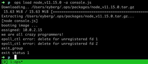 Running Unikernels From Existing Linux Applications With Ops