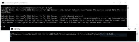 quick tip about sqlcmd exe 13