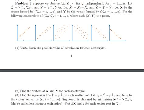 solved problem 3 suppose we observe x y ~ f x y