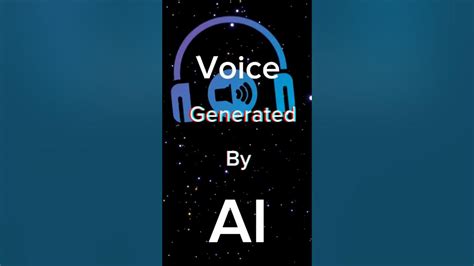 Generate Voice Using Ai Voice Over Ai Aivoice Aivoiceover Youtube