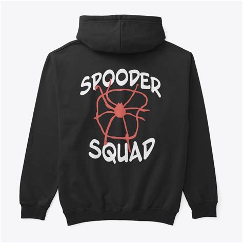 Spooder Squad Hoodie Laugh Over Life
