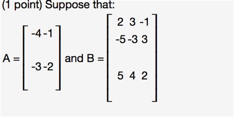 Solved Point Suppose That A And B Chegg Com