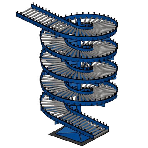 Gravity Roller Spiral Conveyor At Colleen Morgan Blog