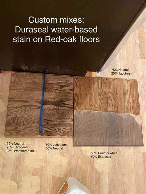 Duraseal Stain Color Chart Artofit