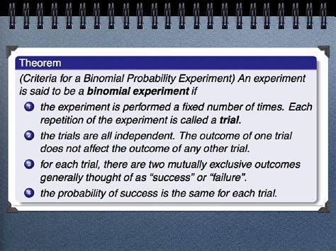The Binomial Distribution Binomial Experiment Consider The Following