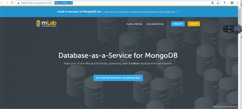 express mongodb在线数据库 mlab的安装 mlab网站 csdn博客