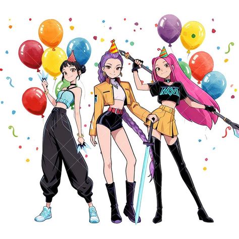 Cumpleaños De Las Guerreras K Pop Etsy México