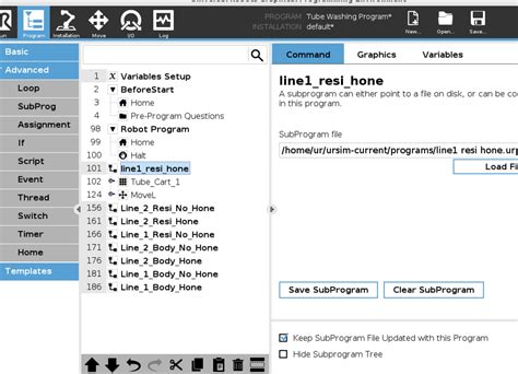 Palletizing When Calling Sub Programs Technical Questions Universal Robots Forum