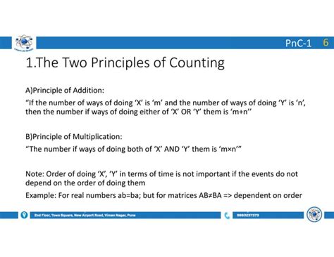 Permutations And Combinations IIT JEE Olympiad Lecture PPT