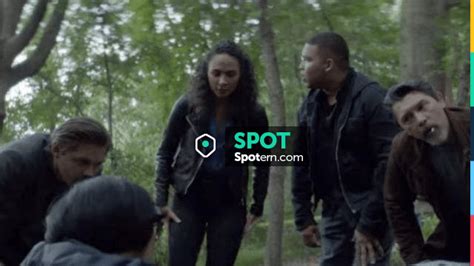 Black Leather Jacket Of Dani Powell Aurora Perrineau In Prodigal Son