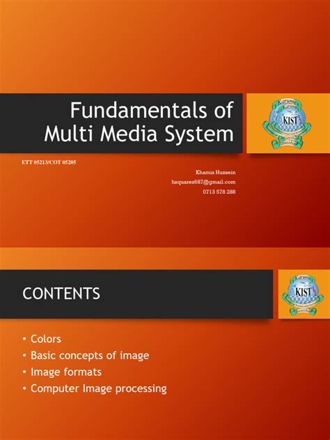 Multimedia Lecture 2 Download Free Pdf Color Rgb Color Model