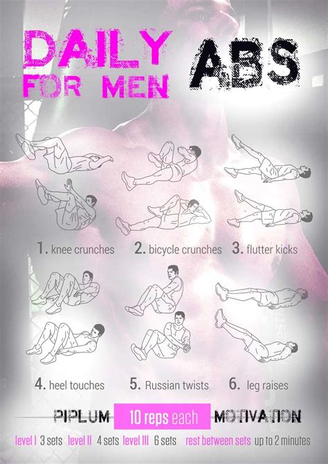 Daily Abs Exercises For Men Exercises Workout Men Abs Ab Workout