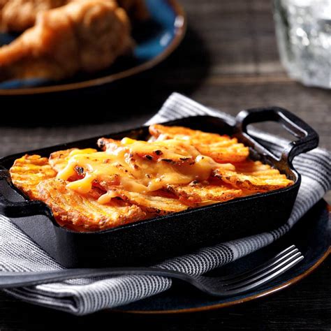 Potato Slices And Pimento Cheese Gratin Simplot Food Usa