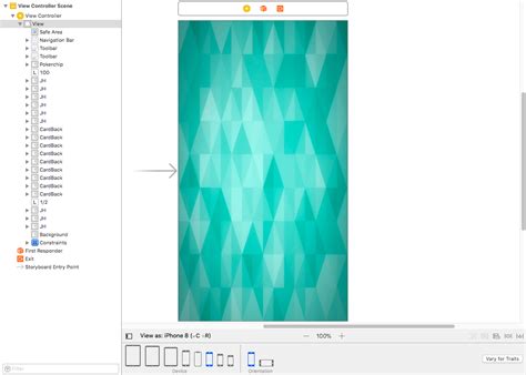 Xcode Background View Is Over The Rest Of The Ui Stack Overflow