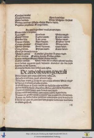 Caput Viii De Arboribus Et Herbis Deutsche Digitale Bibliothek
