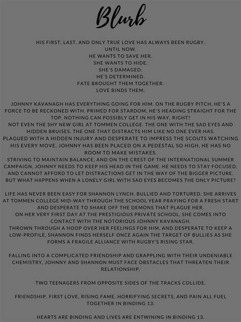 Binding 13 By Chloe Walsh Melisa Paige