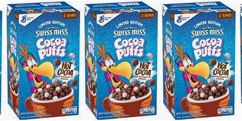 Cocoa Puffs Cereal Box Cover