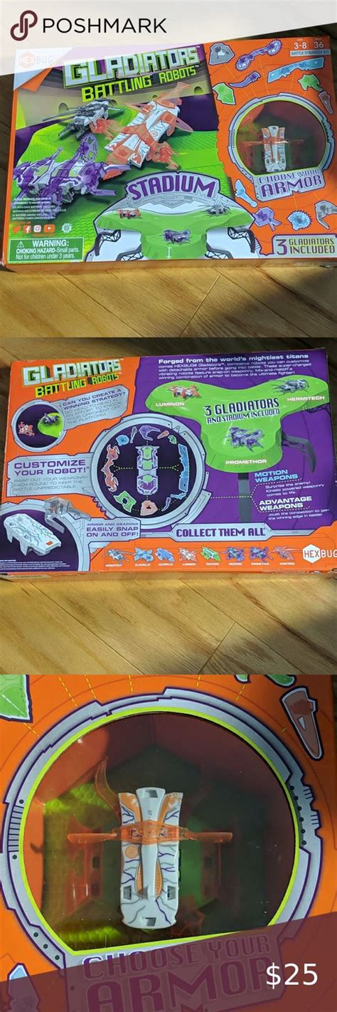 Hexbug Gladiators Battling Robots Stadium Hexbug Stadium Fun Activities