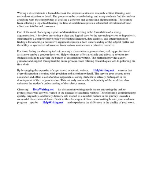 Dissertation Argumentation Exemple Pdf Thesis Expert