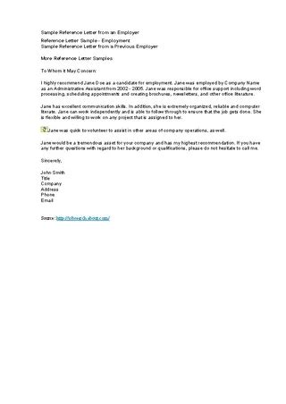 Credit Reference Email Sample PDFSimpli