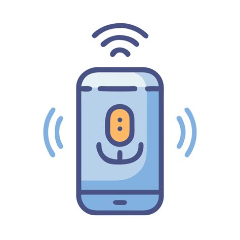 Smart Assistant Icon With Glowing Voice Wave Innovative Technology Concept In Modern Environment