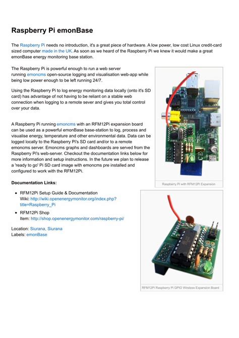 PDF Openenergymonitor Raspberry Pi EmonBase DOKUMEN TIPS