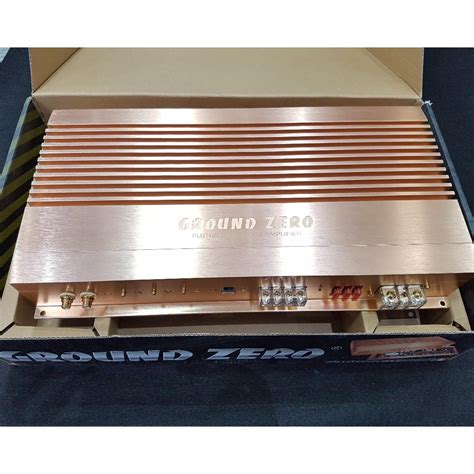 Ground Zero Gzpa Reference 4xs Amplifier Cash And Carry Car