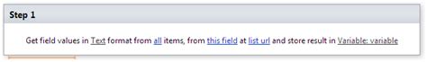 Get Field Values From List Virtosoftware Guides And Docs
