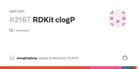 RDKit ClogP Issue 2167 Rdkit Rdkit GitHub