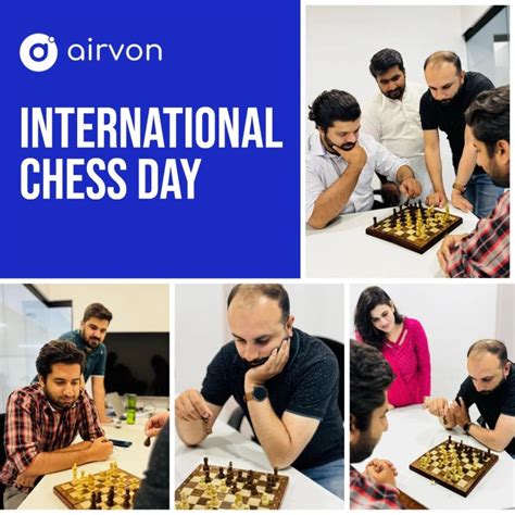 Airvon On Linkedin Internationalchessday Teamwork Strategicthinking